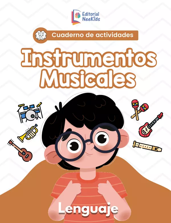 Cuaderno de Lenguaje "Instrumentos Musicales" | profe.social