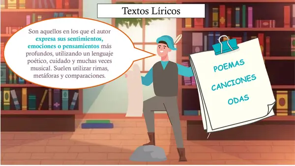 Tipos de textos literarios y no literarios | profe.social