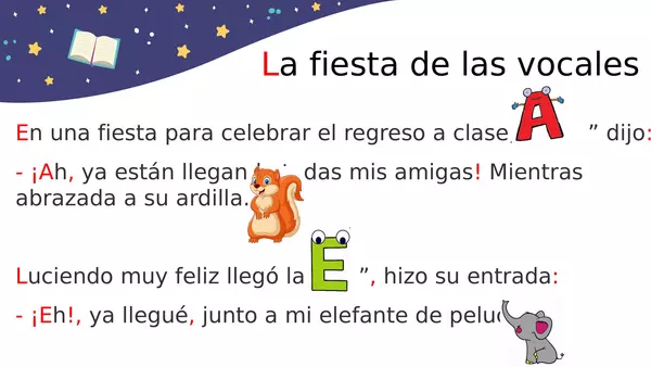 Las vocales | profe.social