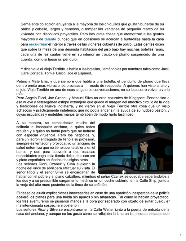 Ficha de lectura 2°medio- | profe.social