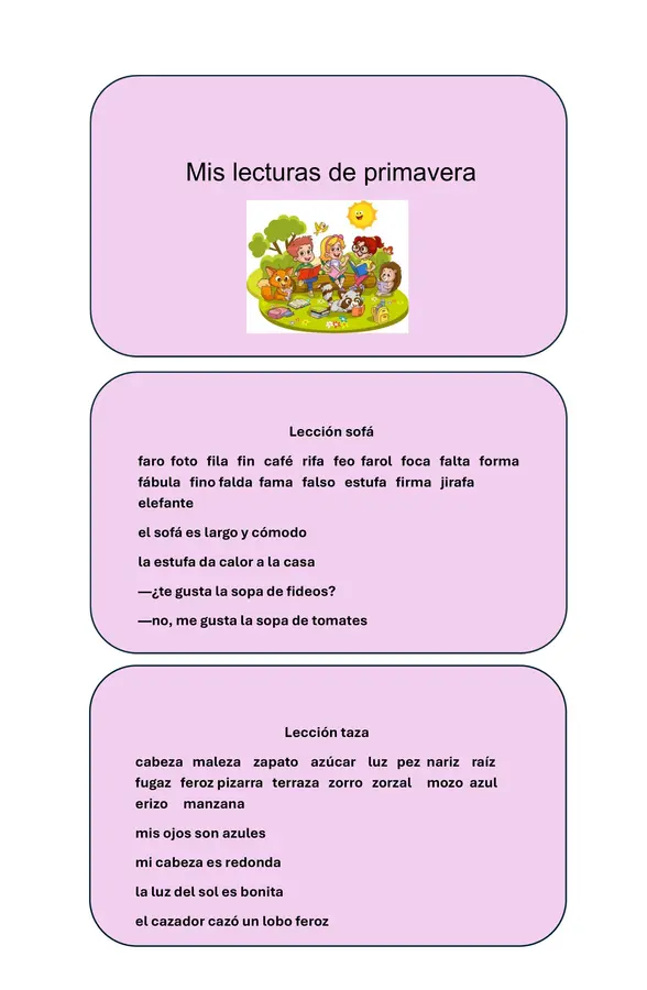 Mis lecturas de primavera | profe.social