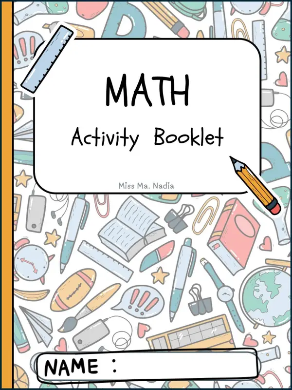 Math booklet: Numbers and counting to 100 | profe.social