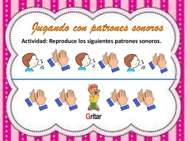 Patrones sonoros, visuales y corporales | profe.social