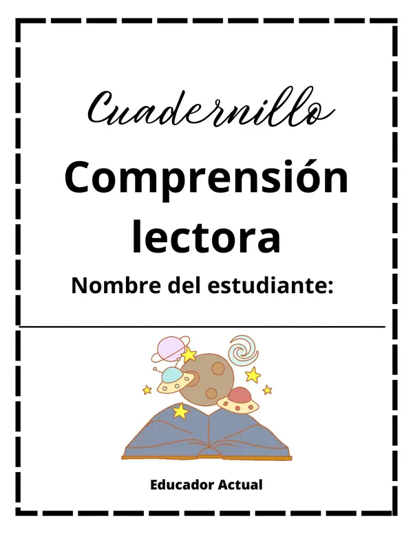 Cuadernillo: Comprensión lectora | profe.social
