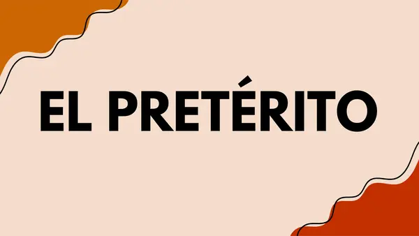 El preterito | profe.social