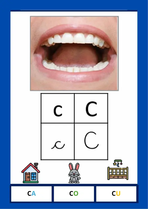 “Mi Abecedario – Articulemas de letras y dígrafos” | profe.social