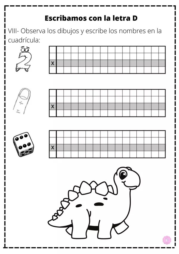 Guía consonante D | profe.social