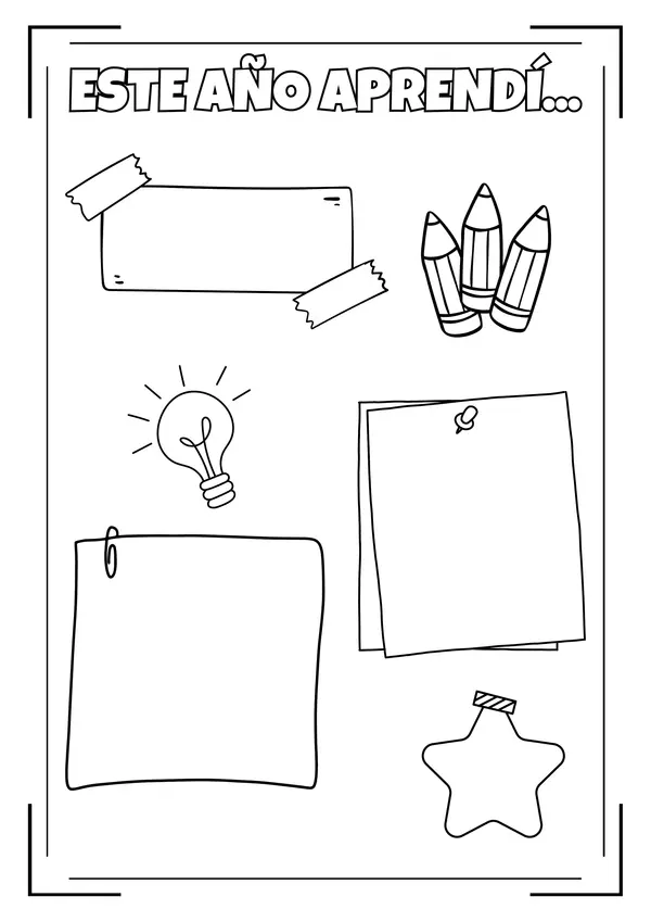 Libro de recuerdos: fin de año escolar 2025 | profe.social