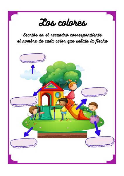 Subí un nuevo cuadernillo o guía sobre Los colores - En español | profe ...