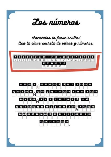 Subí un nuevo cuadernillo o guía sobre Los números - En español | profe ...