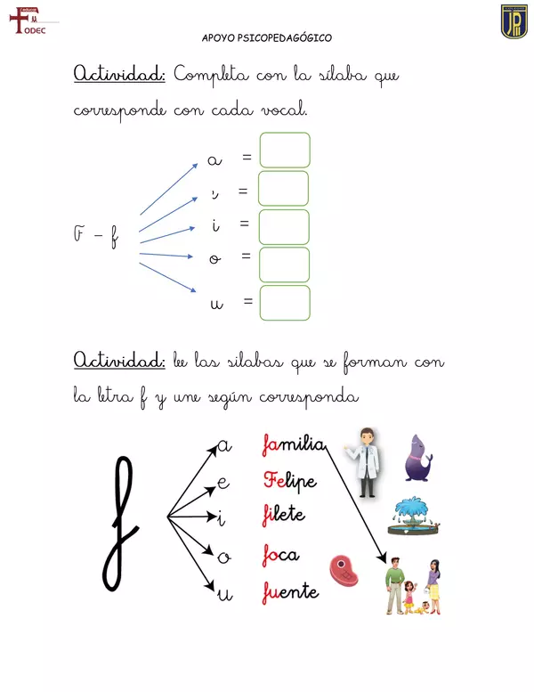 Consonante F | profe.social