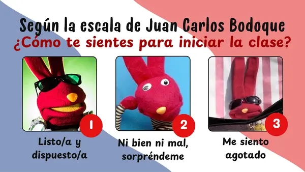 Set escalas ¿Cómo te sientes? Versión Chile | profe.social