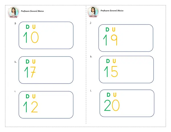 Guía Valor Posicional | profe.social