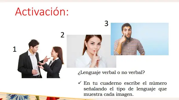 LENGUAJE VERBAL, NO VERBAL Y PARAVERBAL | profe.social