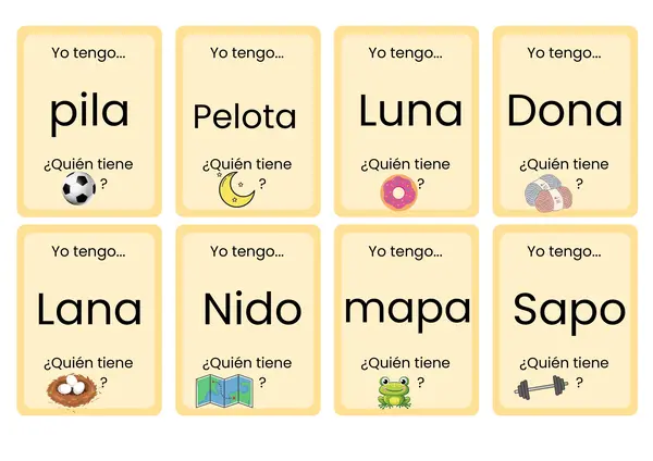 “Cadena Lectora: Yo tengo… ¿Quién tiene?” | profe.social
