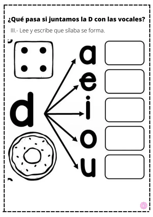 Guía consonante D | profe.social