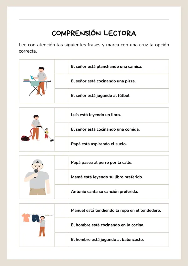 Lectura Comprensiva | profe.social