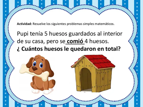 Resolución de problemas matemáticos simples | profe.social