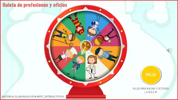 RULETA PROFESIONES | profe.social