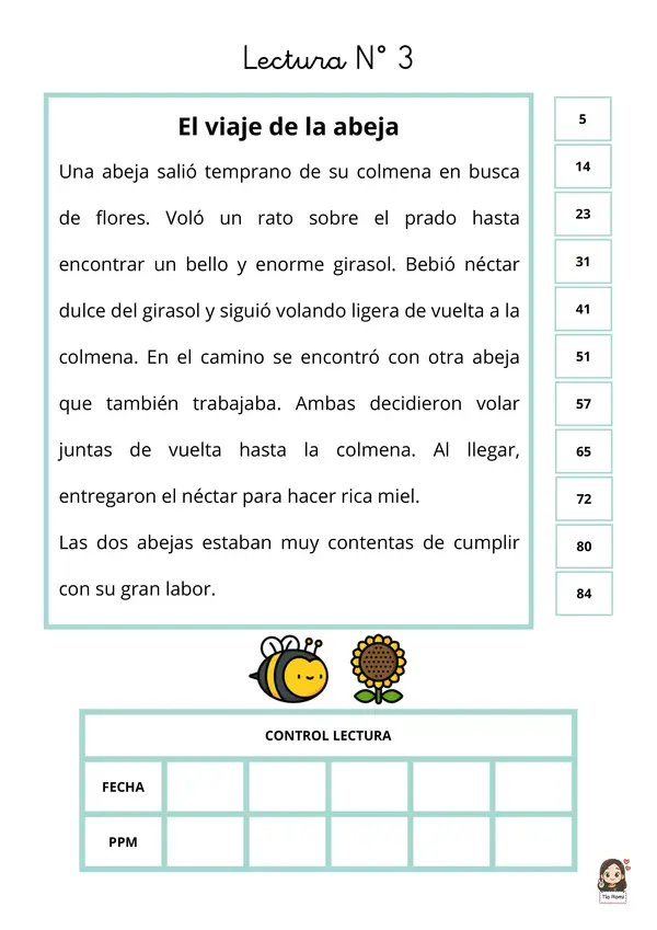 Cuadernillo Velocidad Lectora 2 Básico Profe Social