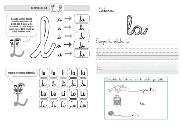 Módulo consonante L | profe.social
