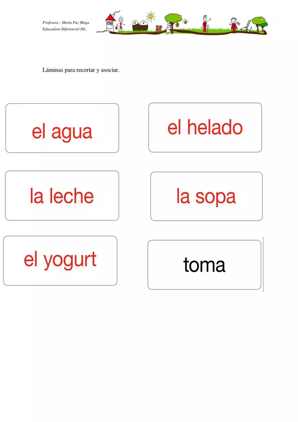 Metodo palabra más palabra | profe.social