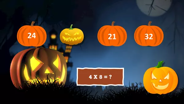 Tablas de Multiplicar Halloween | profe.social