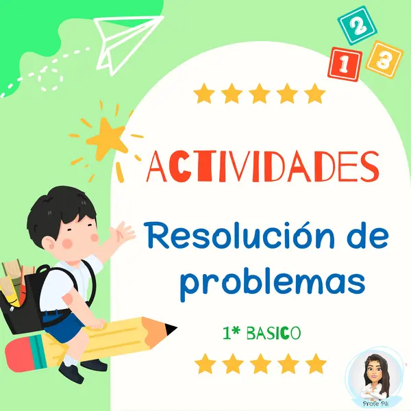 Libro de resolución de problemas 1° básico | profe.social