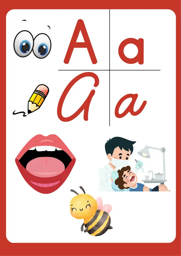 Poster vocales | profe.social