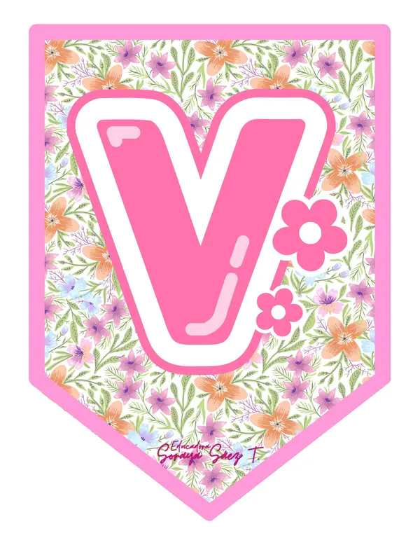 Banderín Bienvenida Primavera | profe.social