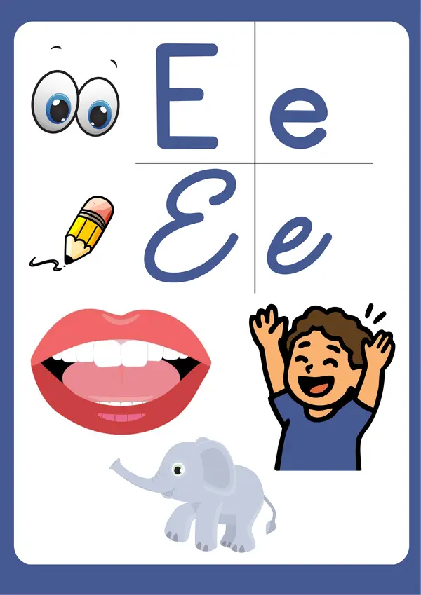 Poster vocales | profe.social