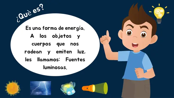 La luz y sus caracteristicas | profe.social