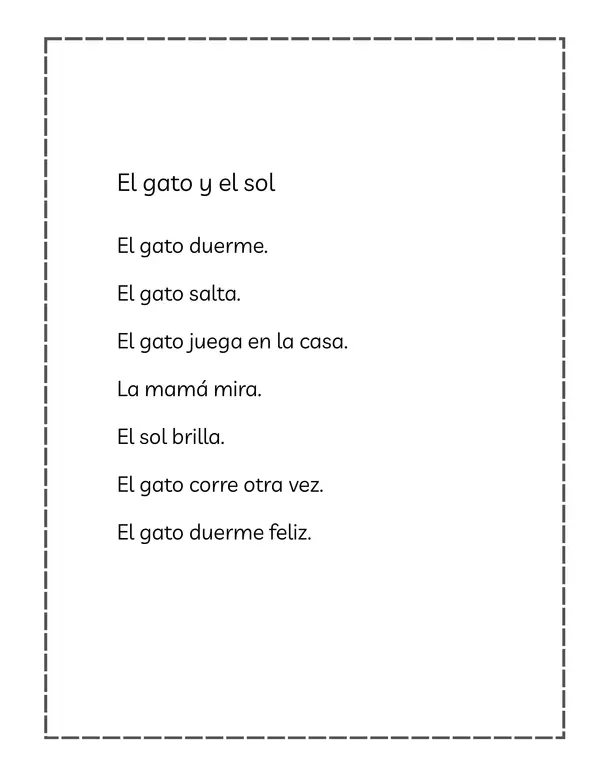 2° básico | Pack Sílabas iniciales & Lecturas – Nivel 1 (6 láminas B/N ...