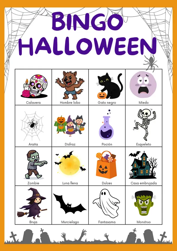 Hoja De Trabajo De Lectura De Halloween