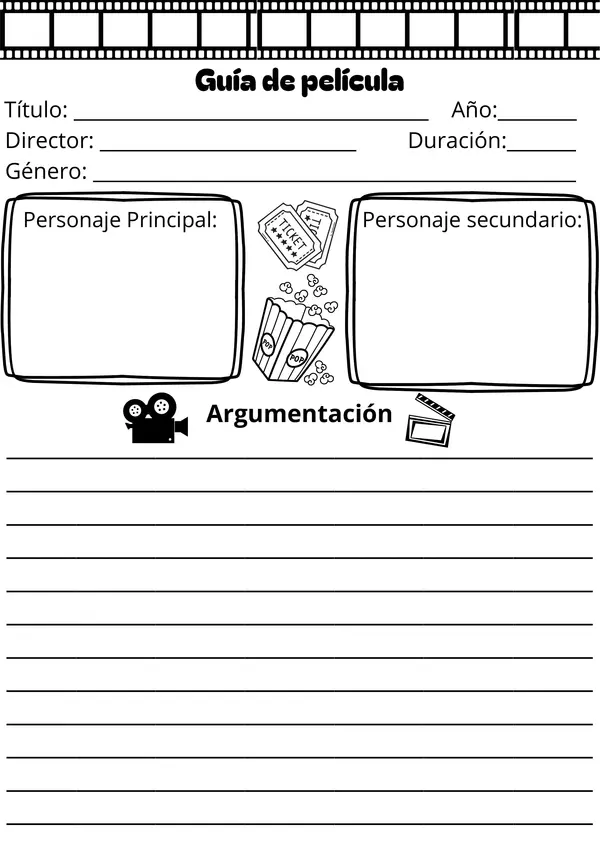 Guía para película | profe.social