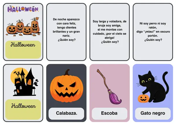 Adivinanzas Halloween | profe.social
