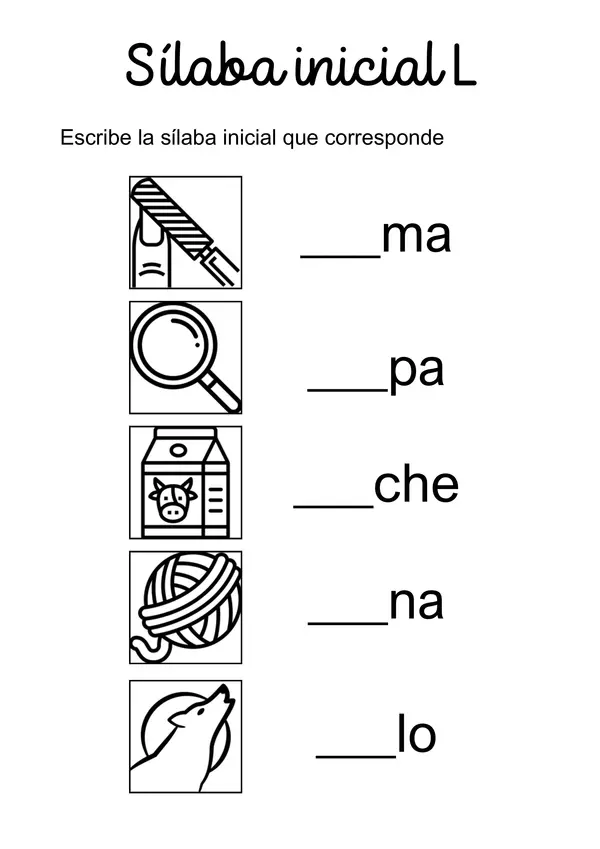 Sílaba inicial y final P-L-S-D-N | profe.social