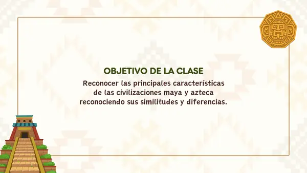 Civilizaciones Maya y Azteca | profe.social