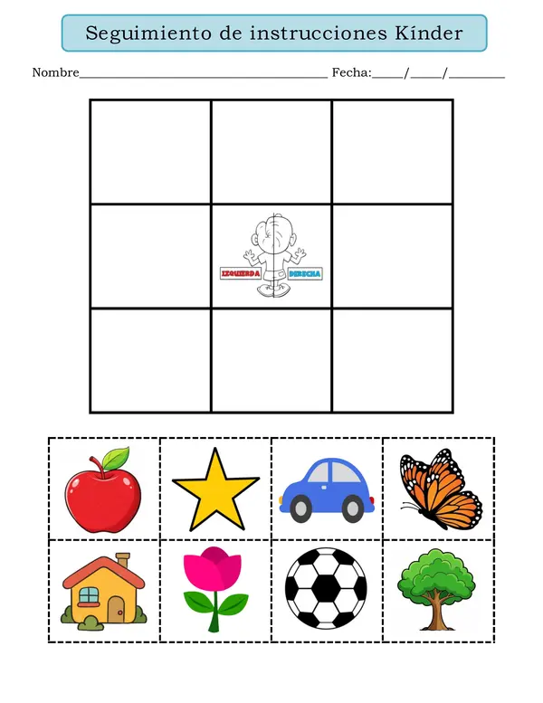 SEGUIMIENTO DE INSTRUCCIONES SIMPLES | profe.social