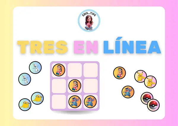 TRES EN LÍNEA - JUEGO | profe.social