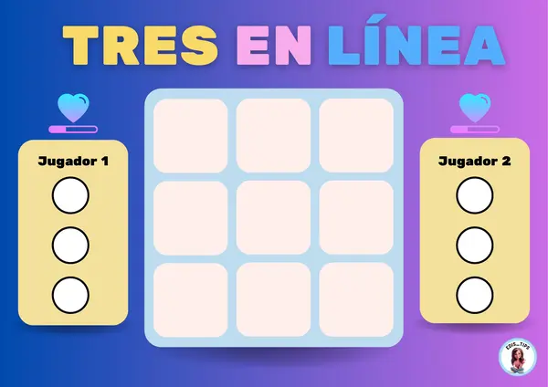 TRES EN LÍNEA - JUEGO | profe.social