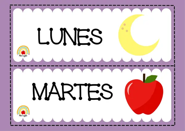 Días de la semana | profe.social