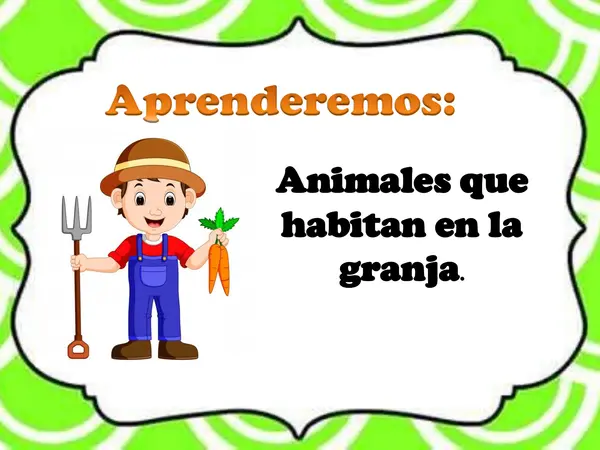 Animales de la granja | profe.social