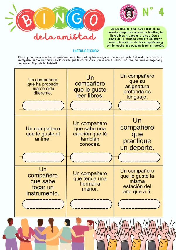 "Dinámicas para trabajar HHSS y Amistad con Adolescentes" | profe.social