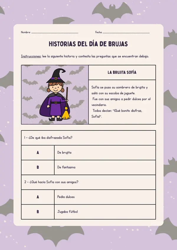 Historias del día de brujas | profe.social