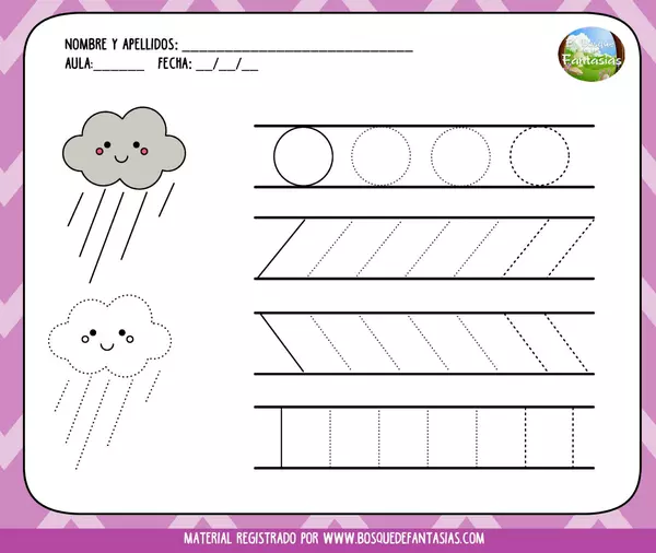 Ejercicios de grafomotricidad | profe.social