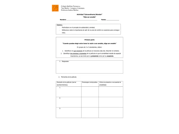 Clase introductoria: La identidad, quién soy y cómo me ven los demás ...