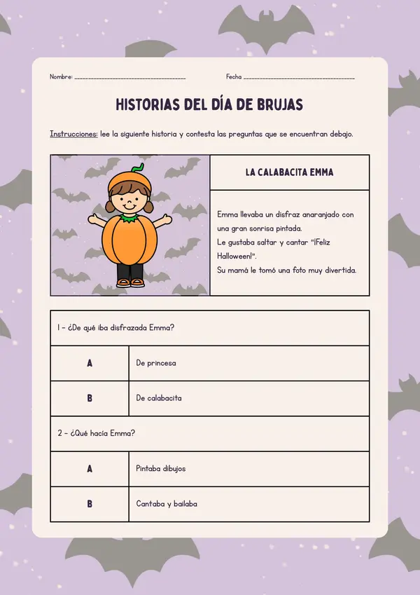 Historias del día de brujas | profe.social