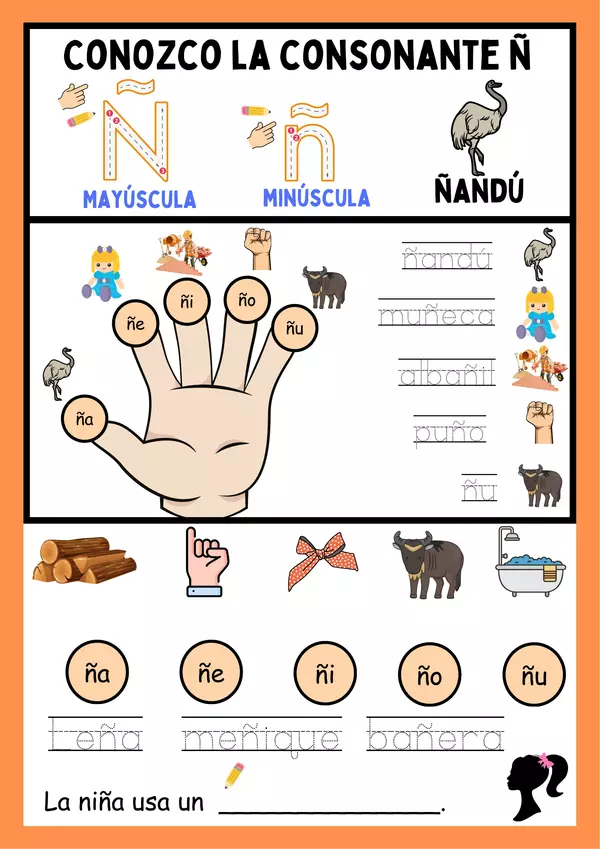 Pack consonante Ñ | profe.social
