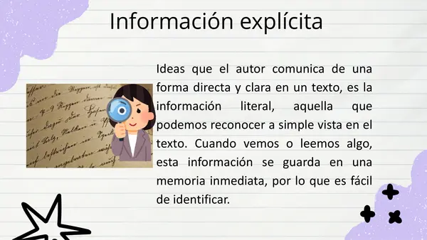 INFORMACIÓN EXPLÍCITA E IMPLÍCITA. | profe.social